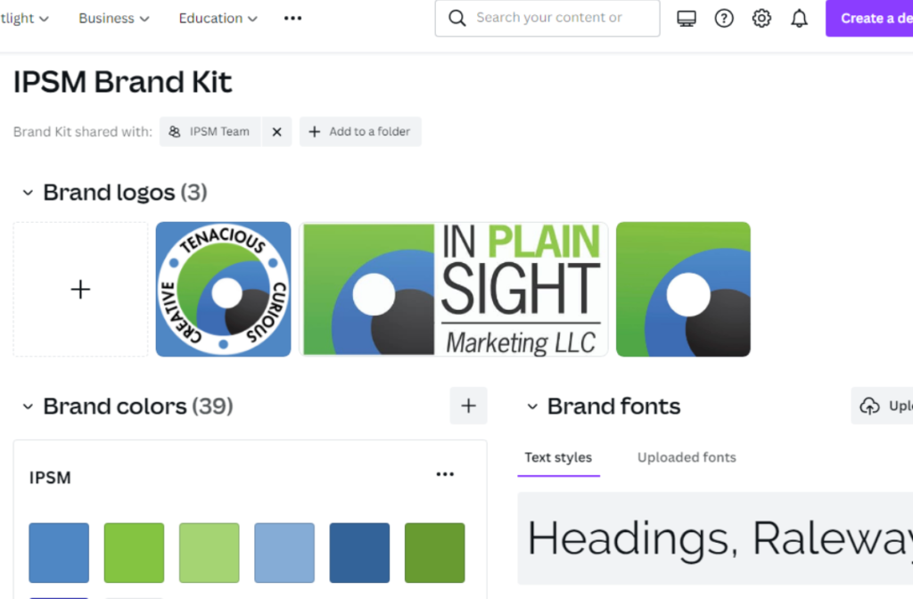 Plain Talk About Marketing: Canva and Why We Use It - In Plain Sight ...